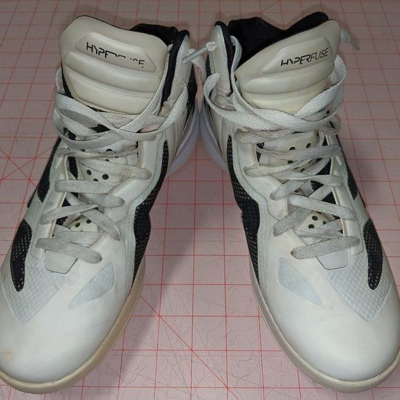 Nike | Shoes | Nike Hyperfuse Mens Basketball Shoes 1 White | Poshmark